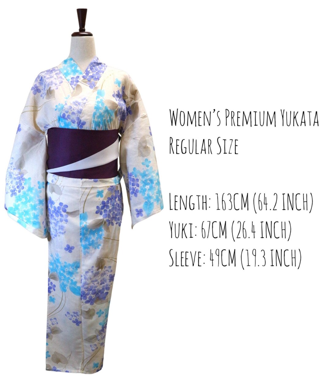 Women's Premium Yukata With Gold Glitter (obi Not Included) W22-66 - Etsy