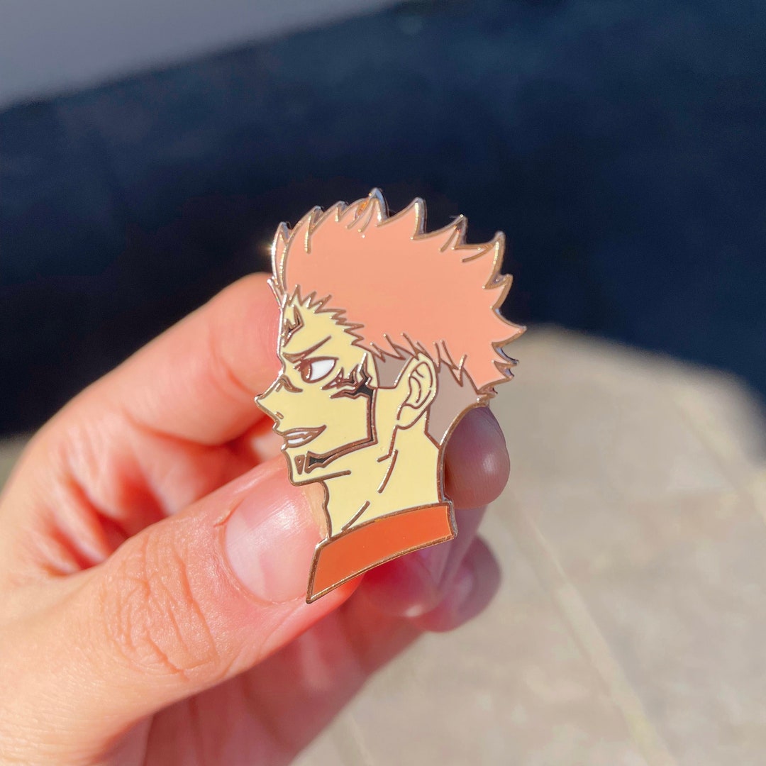 Sukuna Hard Enamel Pin | Cute Anime Decor - Etsy