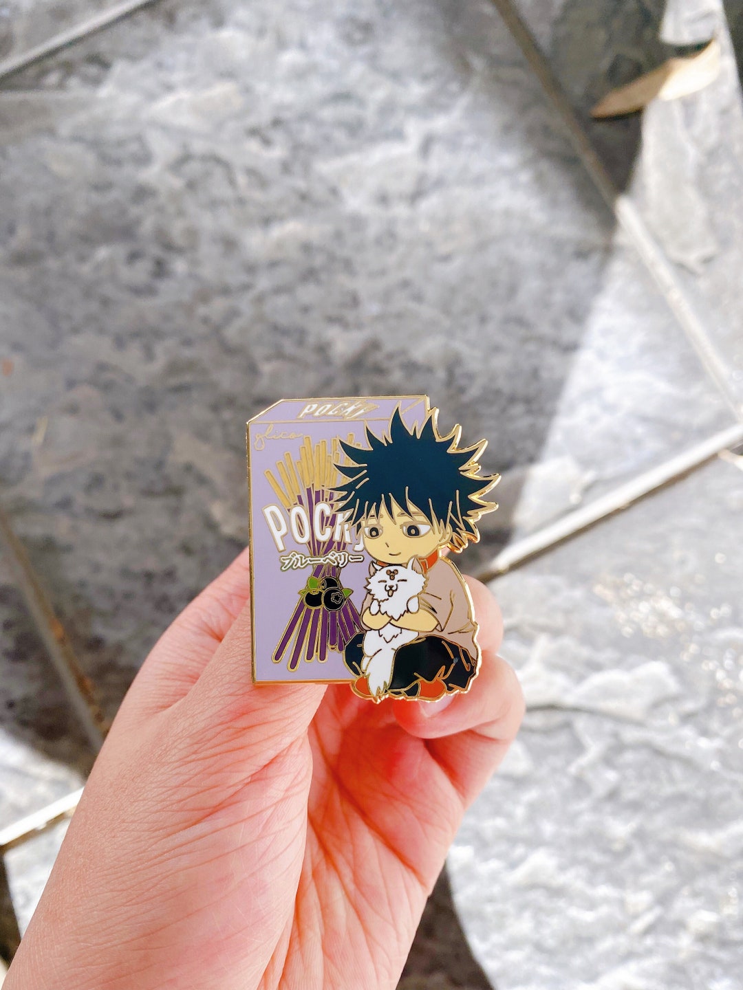 Fushiguro Megumi Sorcerer Curse Fighter Hard Enamel Pin | Cute Anime ...