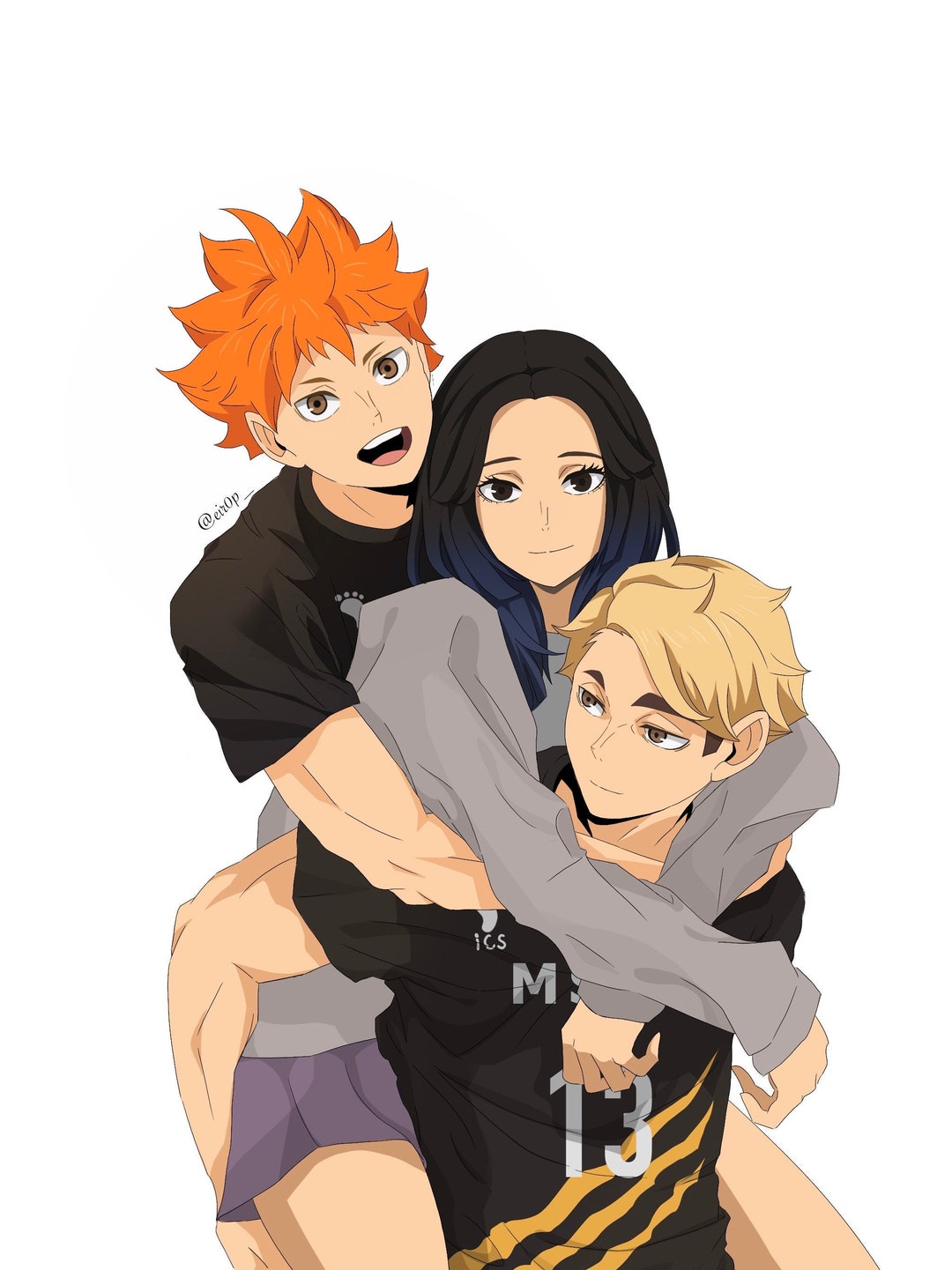 Custom Anime Portrait With Chosen Anime Art Style | Couple Personalised ...