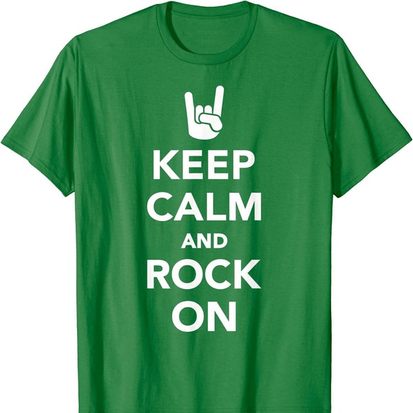 Keep Calm and Rock - Etsy