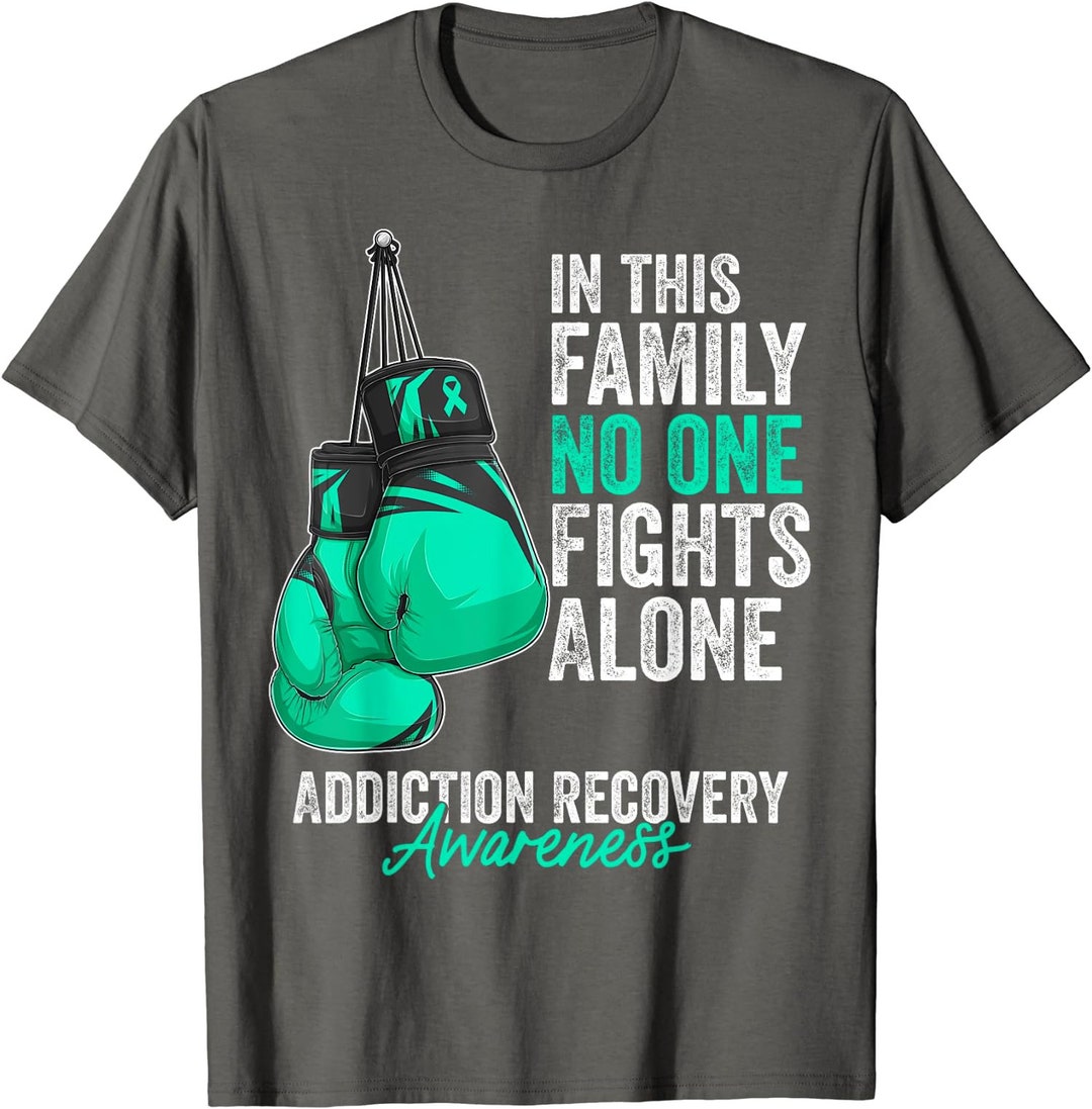 Addiction Recovery Awareness Month Gloves Teal Ribbon Unisex - Etsy