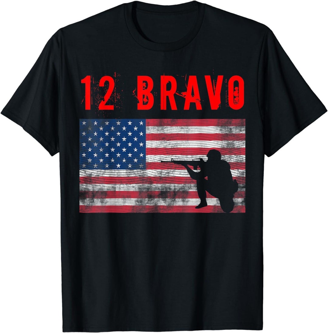 12 Bravo MOS Combat Engineer American Flag USA Unisex - Etsy