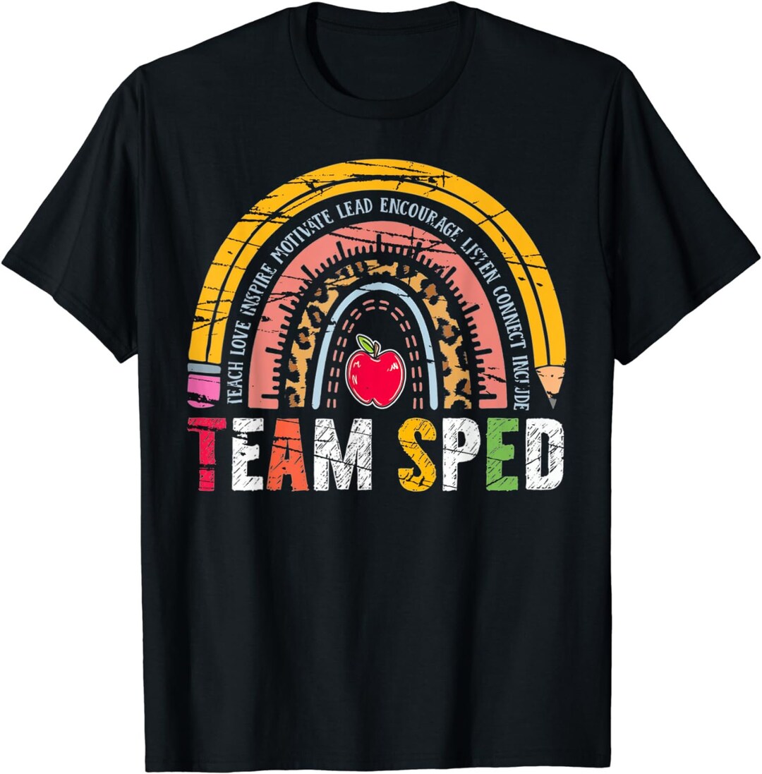 Team SPED Special Education Teacher SPED Leopard Unisex - Etsy