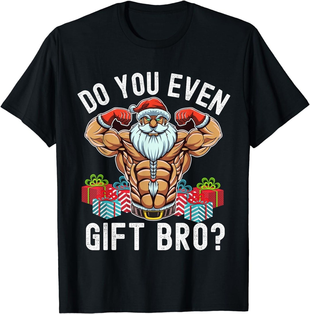 Weightlifting Bodybuilding Christmas Santa Christmas Unisex - Etsy