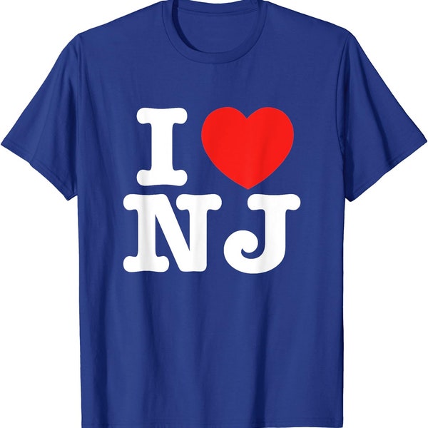 I Heart New Jersey - Etsy