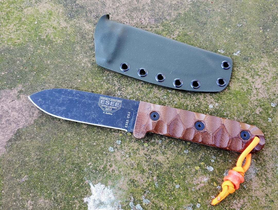 Esee Esee PR4 Taco Style Kydex Sheath KNIFE NOT INCLUDED, Sheath Only ...