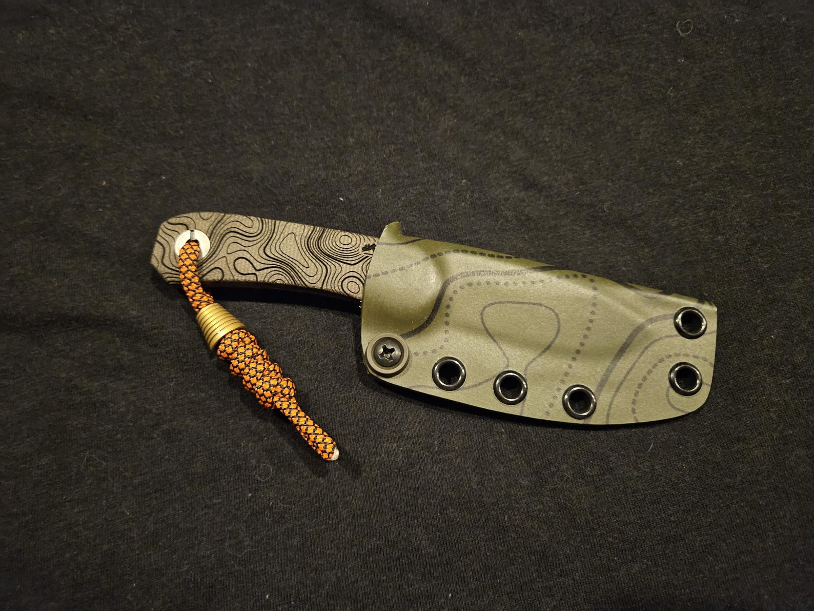 Knafs Lander 4 Taco Style Kydex Sheath KNIFE NOT INCLUDED, Sheath Only ...