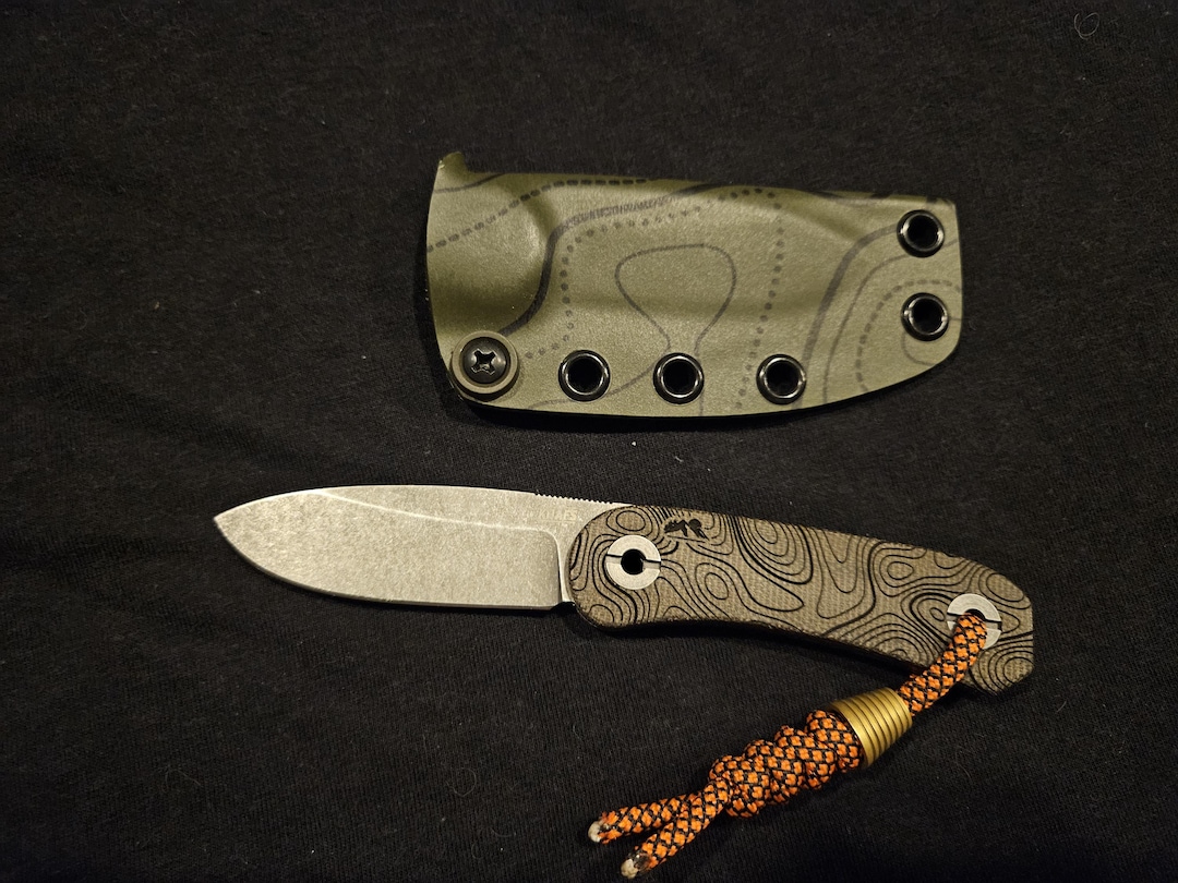 Knafs Lander 4 Taco Style Kydex Sheath KNIFE NOT INCLUDED, Sheath Only ...