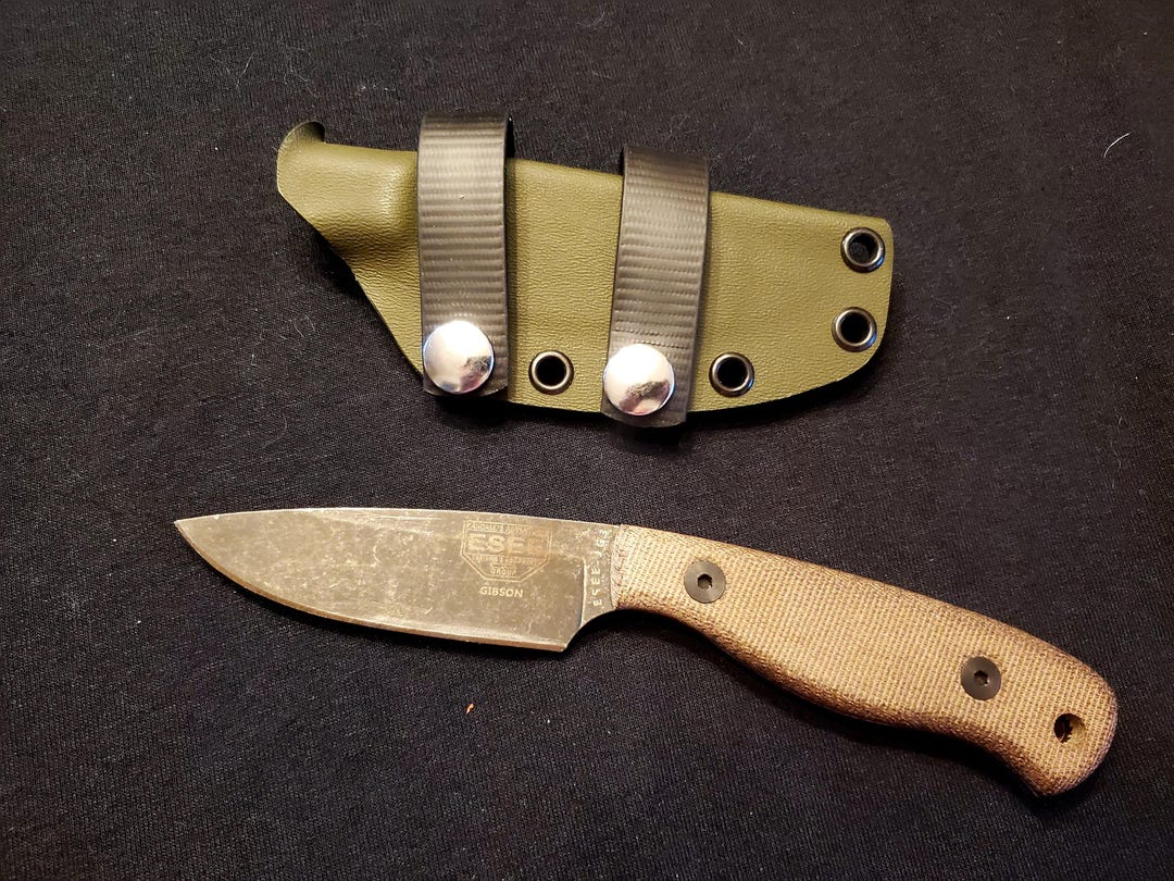 Esee JG3 Taco Style Kydex Sheath KNIFE NOT INCLUDED, Sheath Only or ...