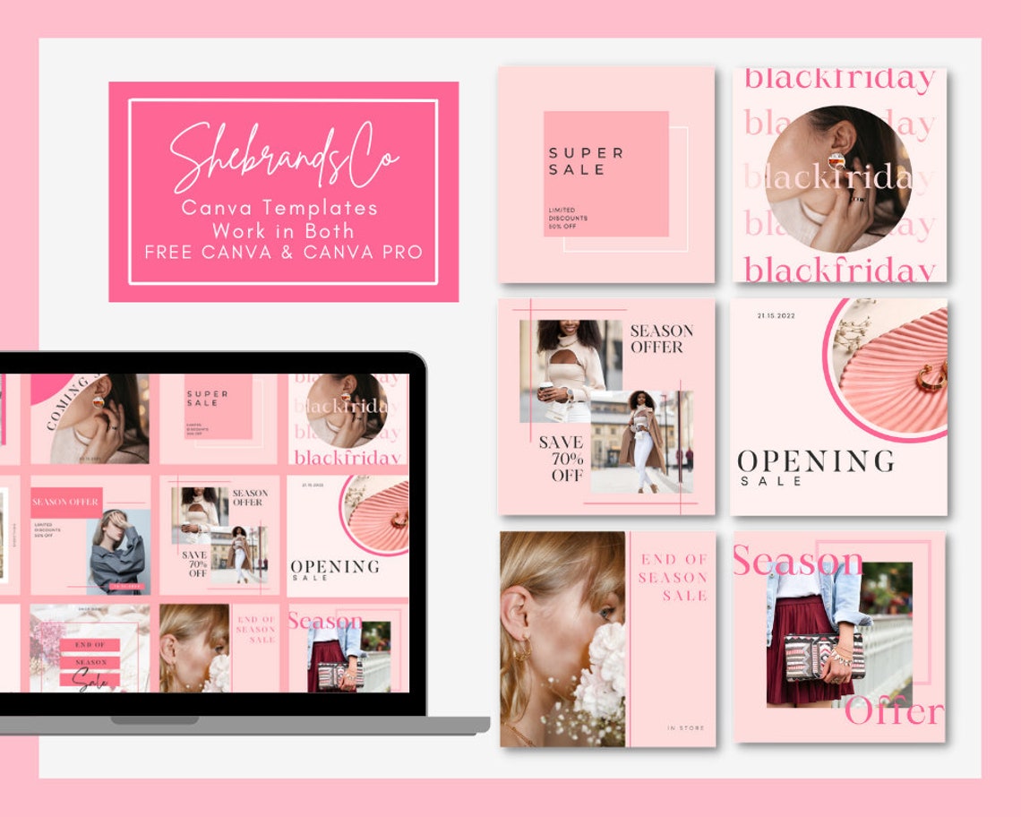 Sales and Promotion Instagram Templates | Sales Post Templates ...