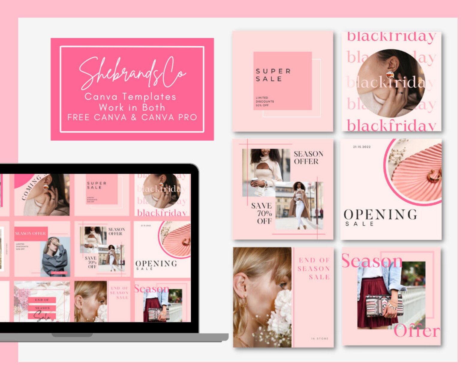 Sales and Promotion Instagram Templates | Sales Post Templates ...