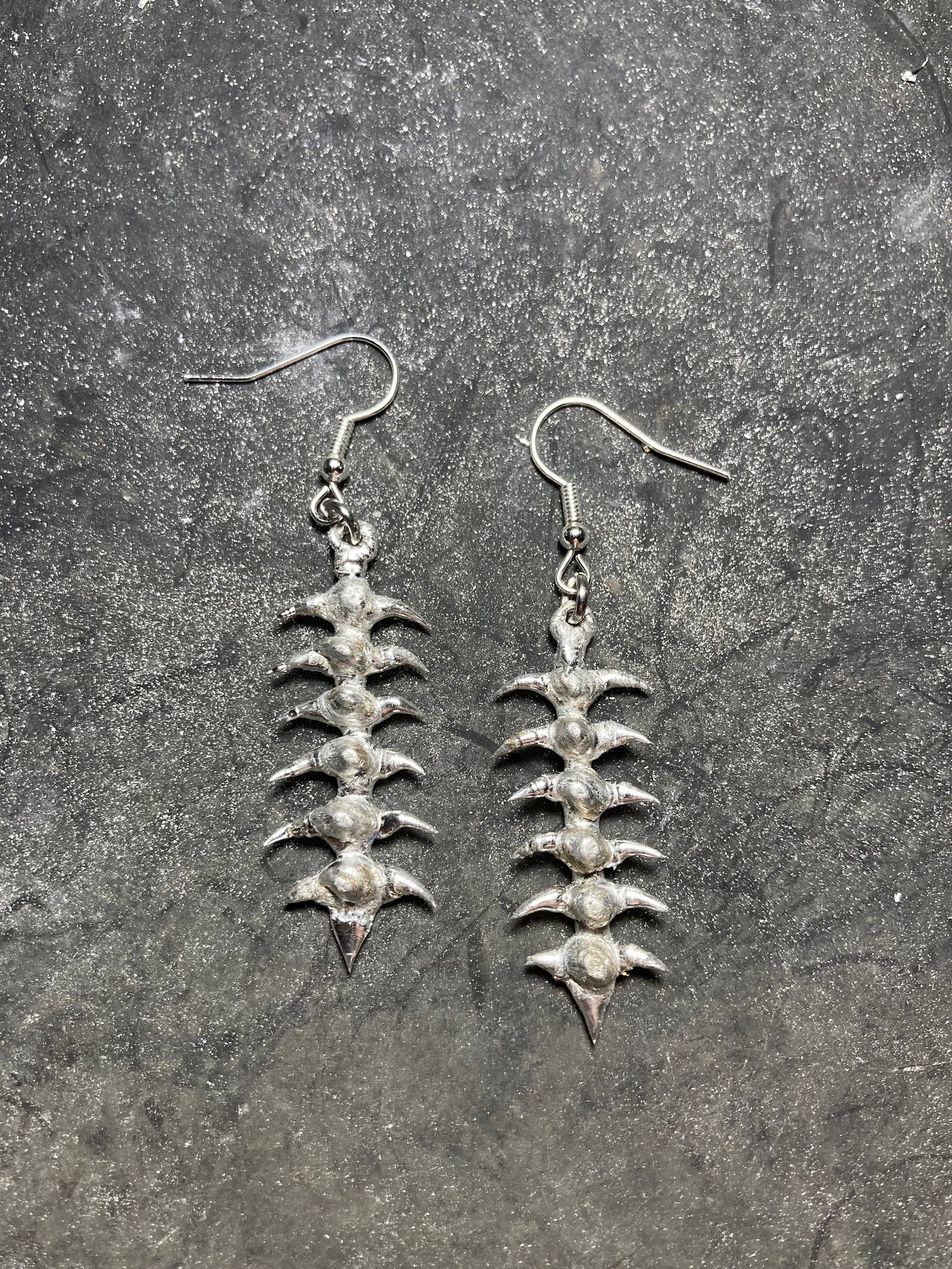 Spike Spinal Earrings - Etsy