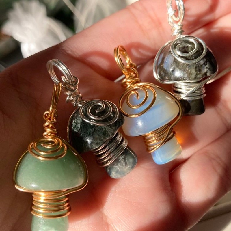 Mushroom Wire Wrap - Etsy