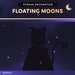 Animated Moon Stream Decoration 6 Floating Glow Sky Night Moon for ...