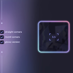 Animated Gradient Pastel Webcam Borders || 12 Dreamy Twitch Camera Game ...