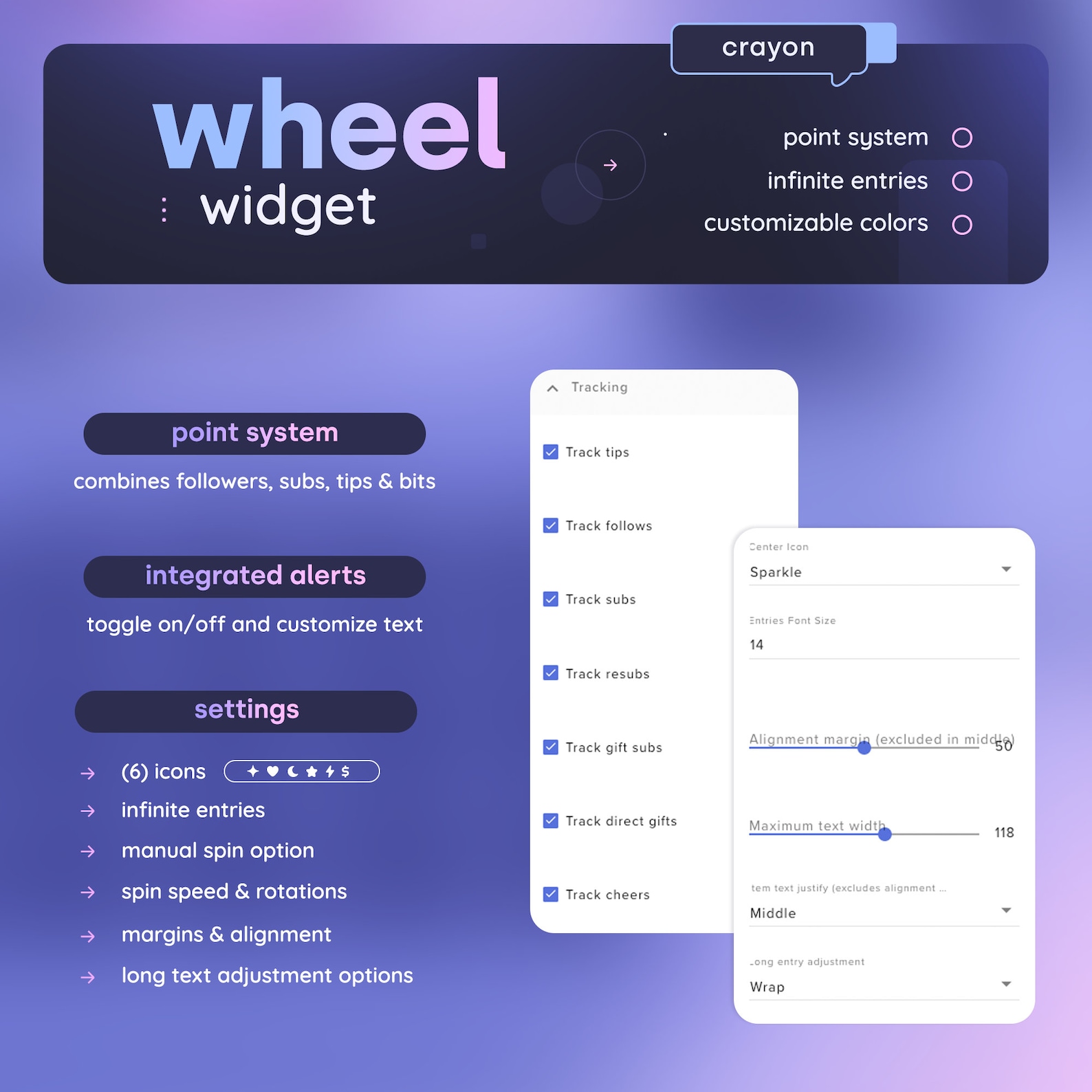 Wheel Widget — Spin Wheel With Point System • Infinite Entries & Fully ...