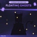 Animated Ghosts Stream Decoration | 6 Floating Halloween Spook Ghosts ...