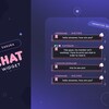 Blobs Chat Widget With Alerts — Minimal Fully Customizable Custom Chat With Events & Role ...