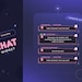 Blobs Chat Widget With Alerts — Minimal Fully Customizable Custom Chat With Events & Role ...