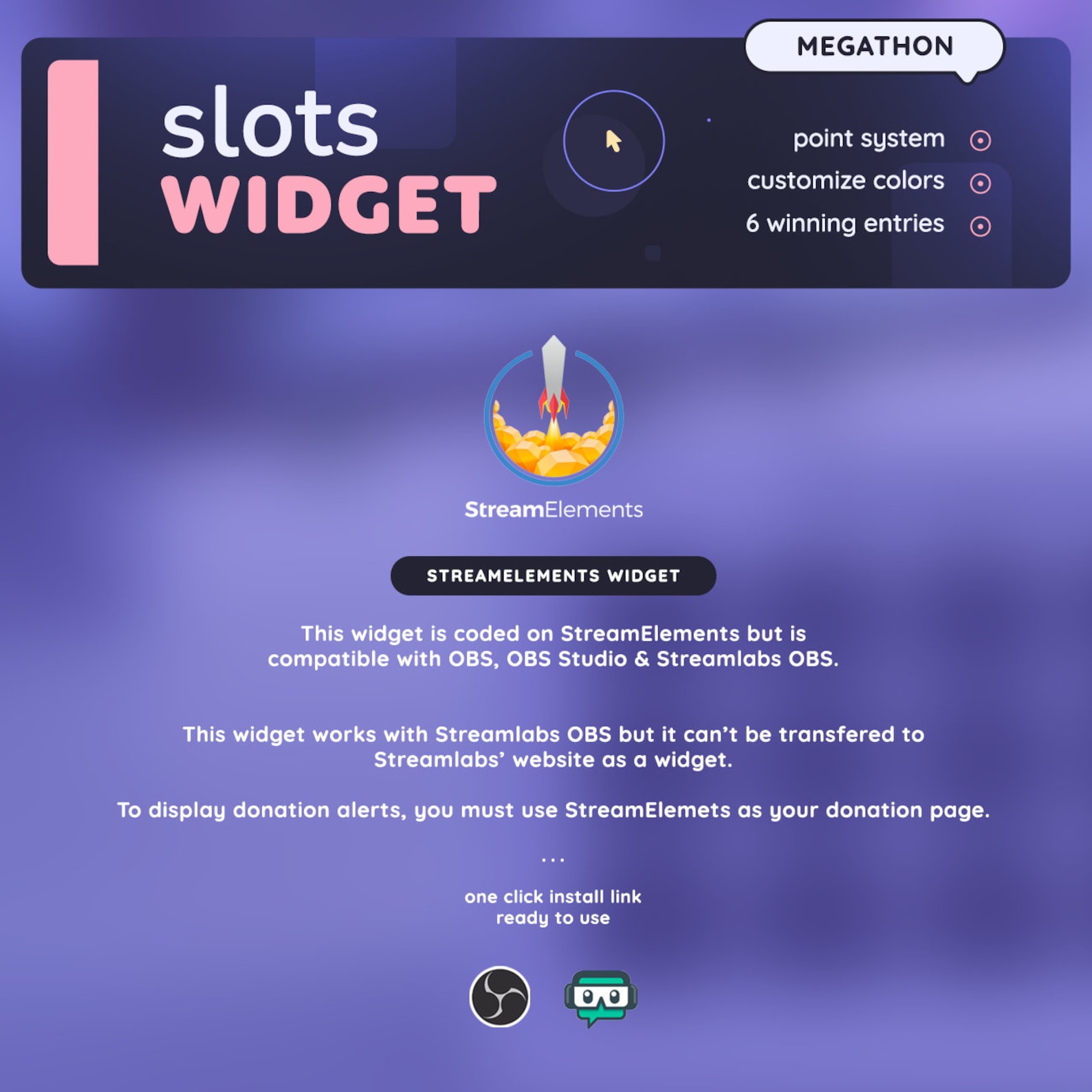Slots Goal Widget — Megathon Incentive Widget With Alerts & Combined ...