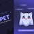 Black Cat Stream Pet Cute Animated Cat Inside Box Mascot Twitch Widget ...