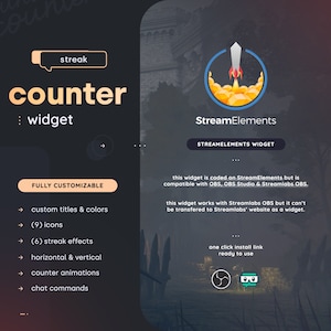 Elden Ring Counter Widget — (6) Streak Effect Animations & (9) Icons ...