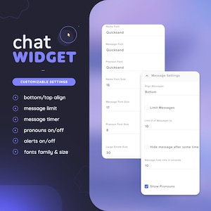 Crayon Chat Widget With Alerts Cute Fully Customizable Custom Chat With ...