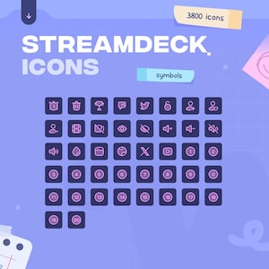 Pastel Stream Deck Icons (10) Colors • (3800+) Total Icons • Symbols ...