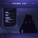 Starry Sky Vtuber Overlays Animated Vtuber Chatting & in Game Bar ...