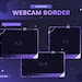 Animated Bow Webcam Border 3 Cute Purple & Lavender Webcam - Etsy