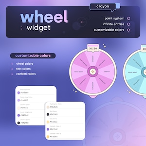 Wheel Widget — Spin Wheel With Point System • Infinite Entries & Fully ...