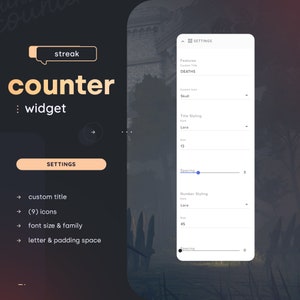 Elden Ring Counter Widget — (6) Streak Effect Animations & (9) Icons ...