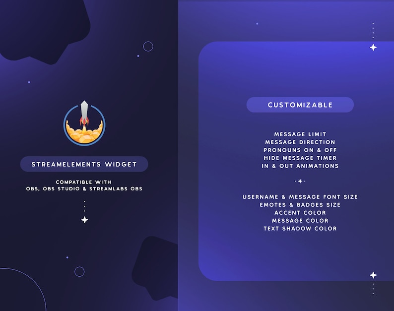 Minimal Squares Chat Widget | Customizable Simple Line Custom Chat for ...