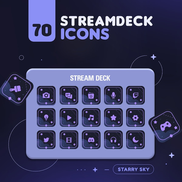 Streamdeck Icon Pack - Etsy