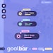 Goal Widget — Scrolling Subathon Goal List | Cute Minimal Customizable ...