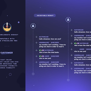 Ghost Minimal Twitch Chat Widget | Halloween Cute Spooky Ghost ...