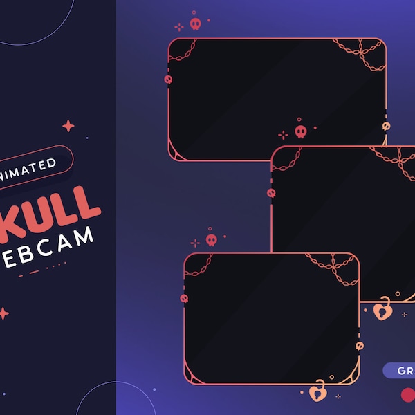 Animated Red Webcam Border - Etsy