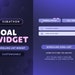 Goal Widget — Scrolling Subathon Goal List | Cute Minimal Customizable ...