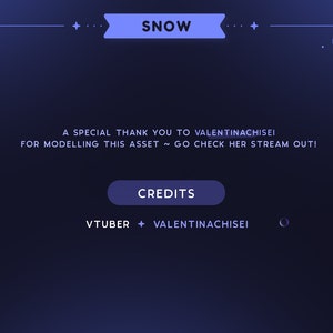 Snow Stream Decoration | 4 Animated Christmas Falling Winter Snowflakes ...