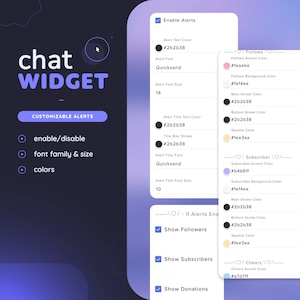 Crayon Chat Widget With Alerts — Cute Fully Customizable Custom Chat ...