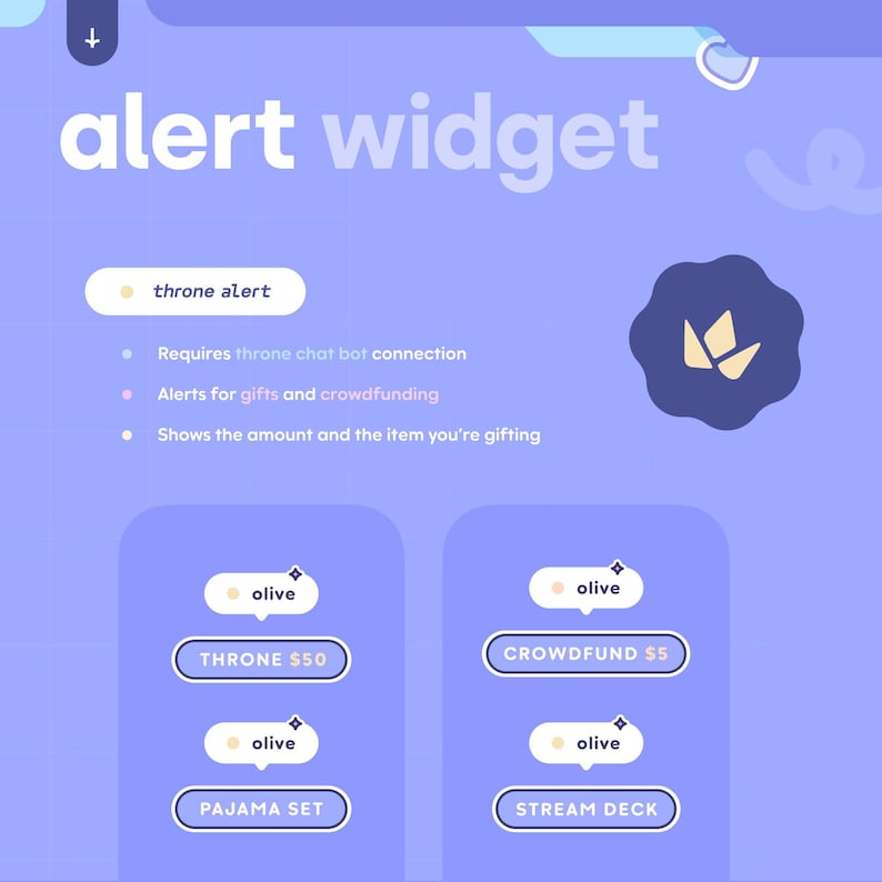 Mochi Alert Box Widget Twitch, Youtube, Ko-fi, Throne & Pally • Fully ...