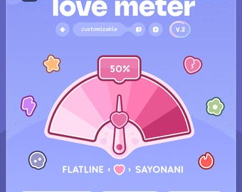 Love Meter V.2 Widget Calculadora de puntos y comandos del canal de San ...