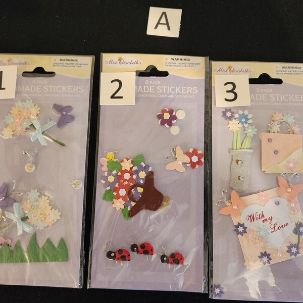 3d Dimensional Stickers - Etsy