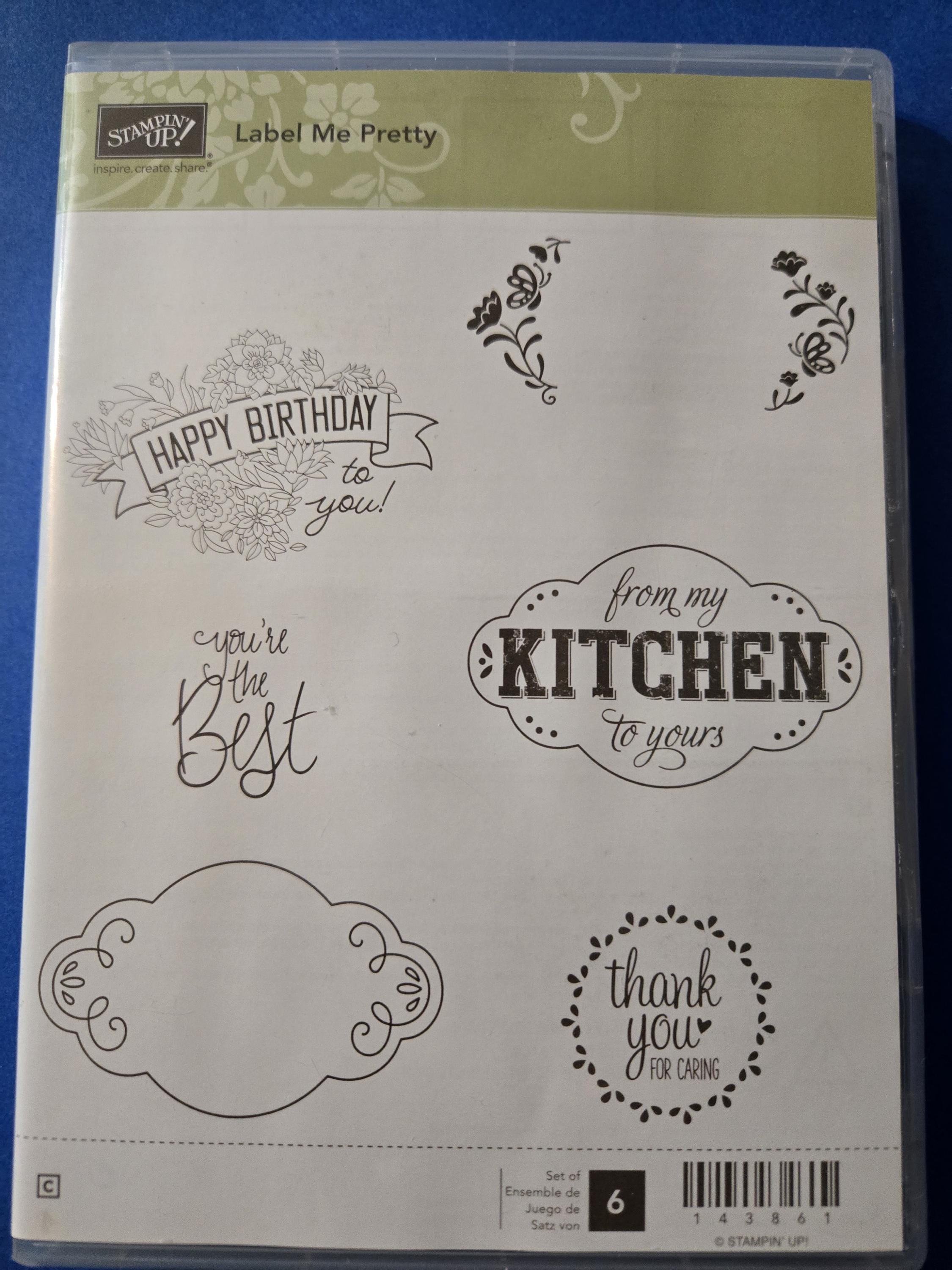 Stampin' up Retired Stamps - Etsy