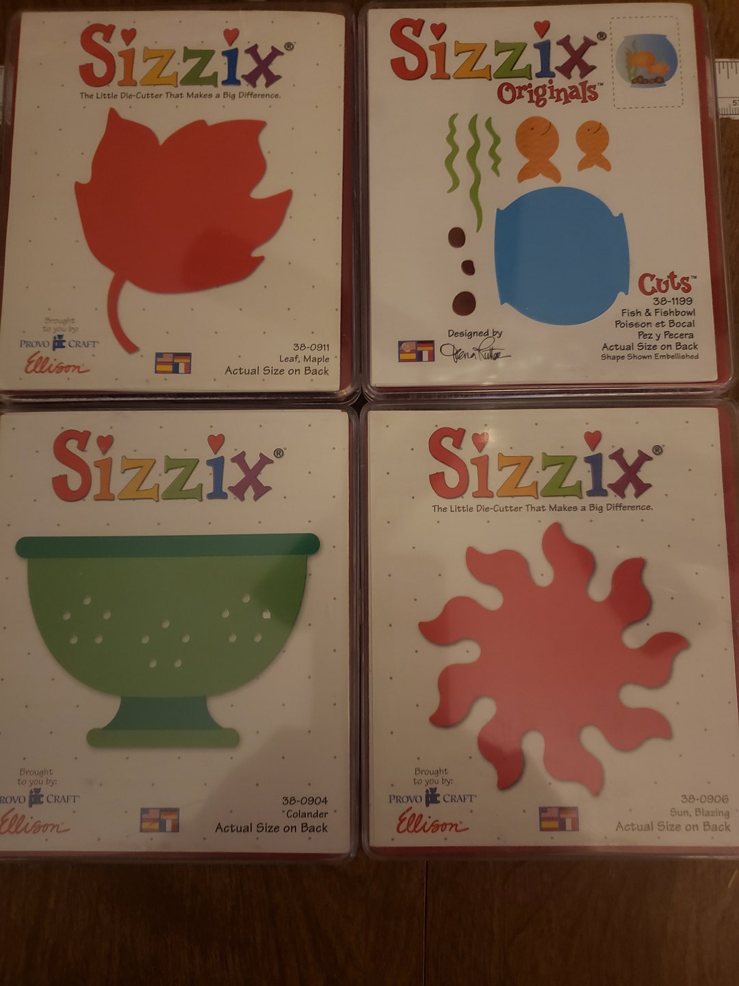 Sizzix Your Choice Sizzix Die Sizzix Sizzix Original Red - Etsy