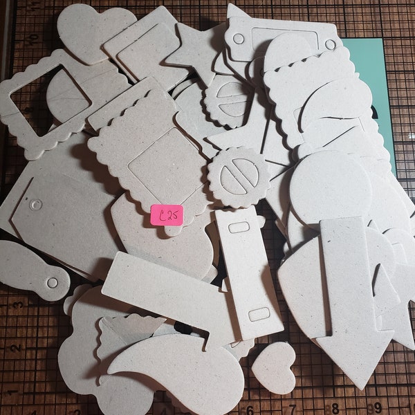 Chipboard Shapes - Etsy