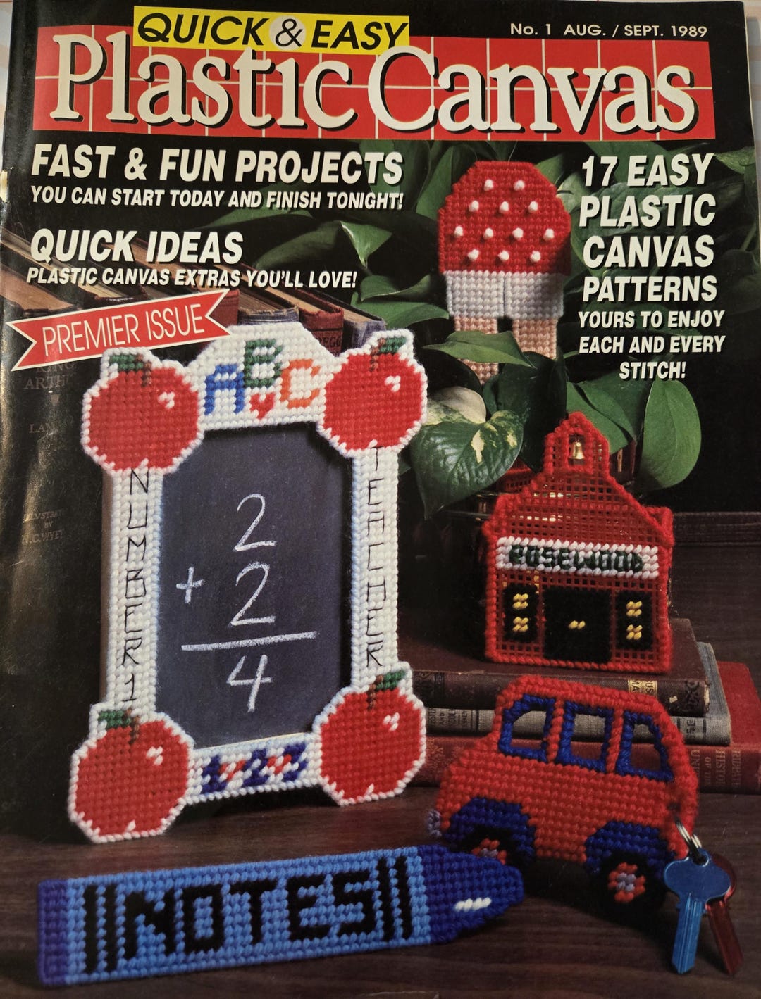 Quick & Easy Plastic Canvas Magazines Tissue Covers Leaflet - Etsy