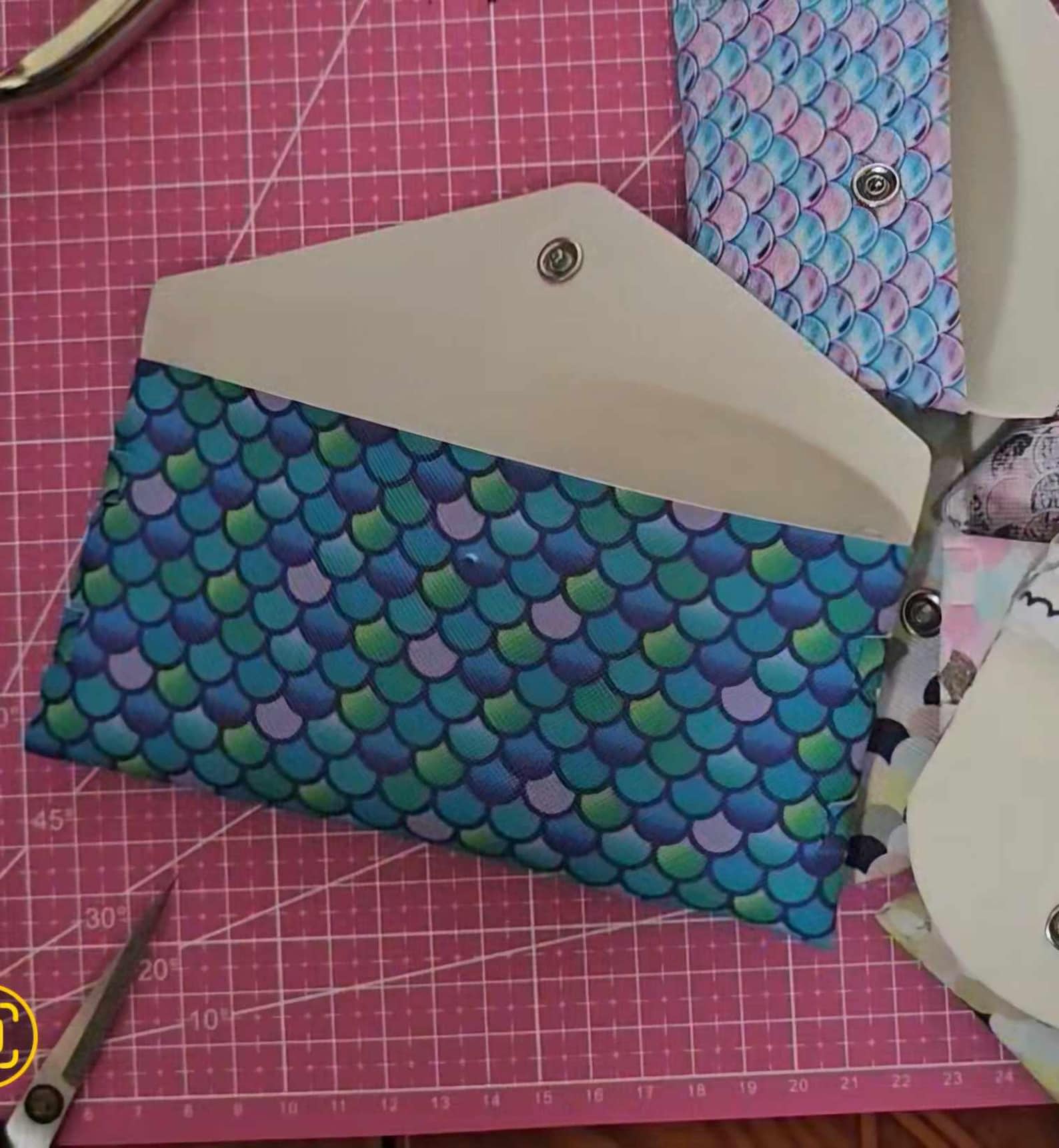 No Sew Coin Purse / Card Wallet Envelope Template for Crafting Cricut ...