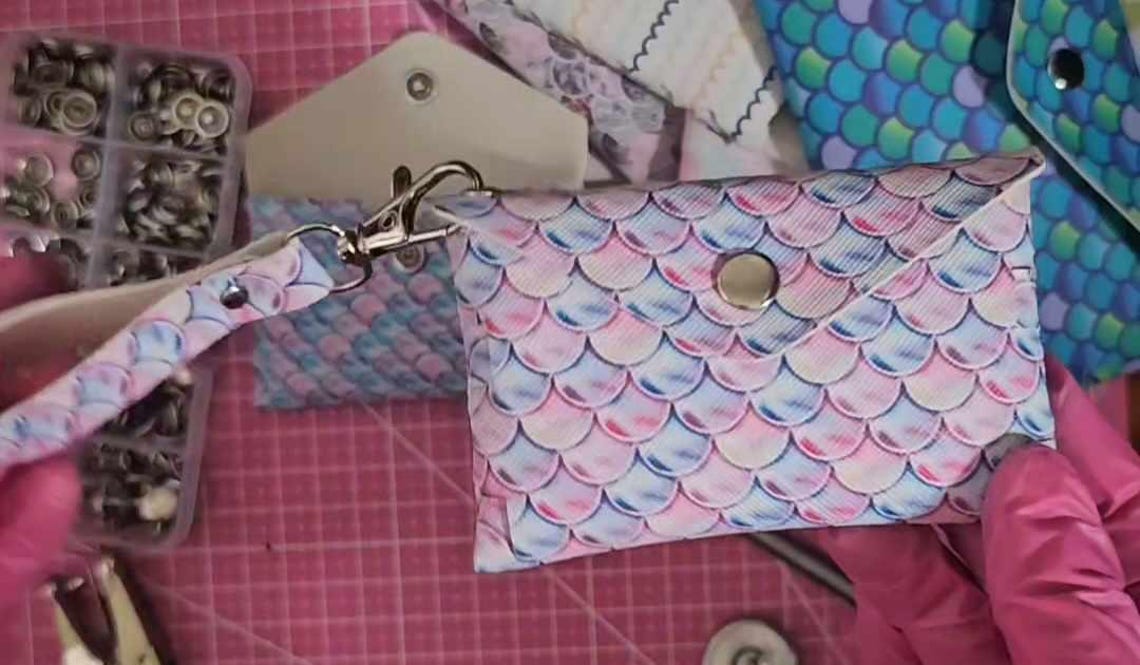 No Sew Coin Purse / Card Wallet Envelope Template for Crafting Cricut ...